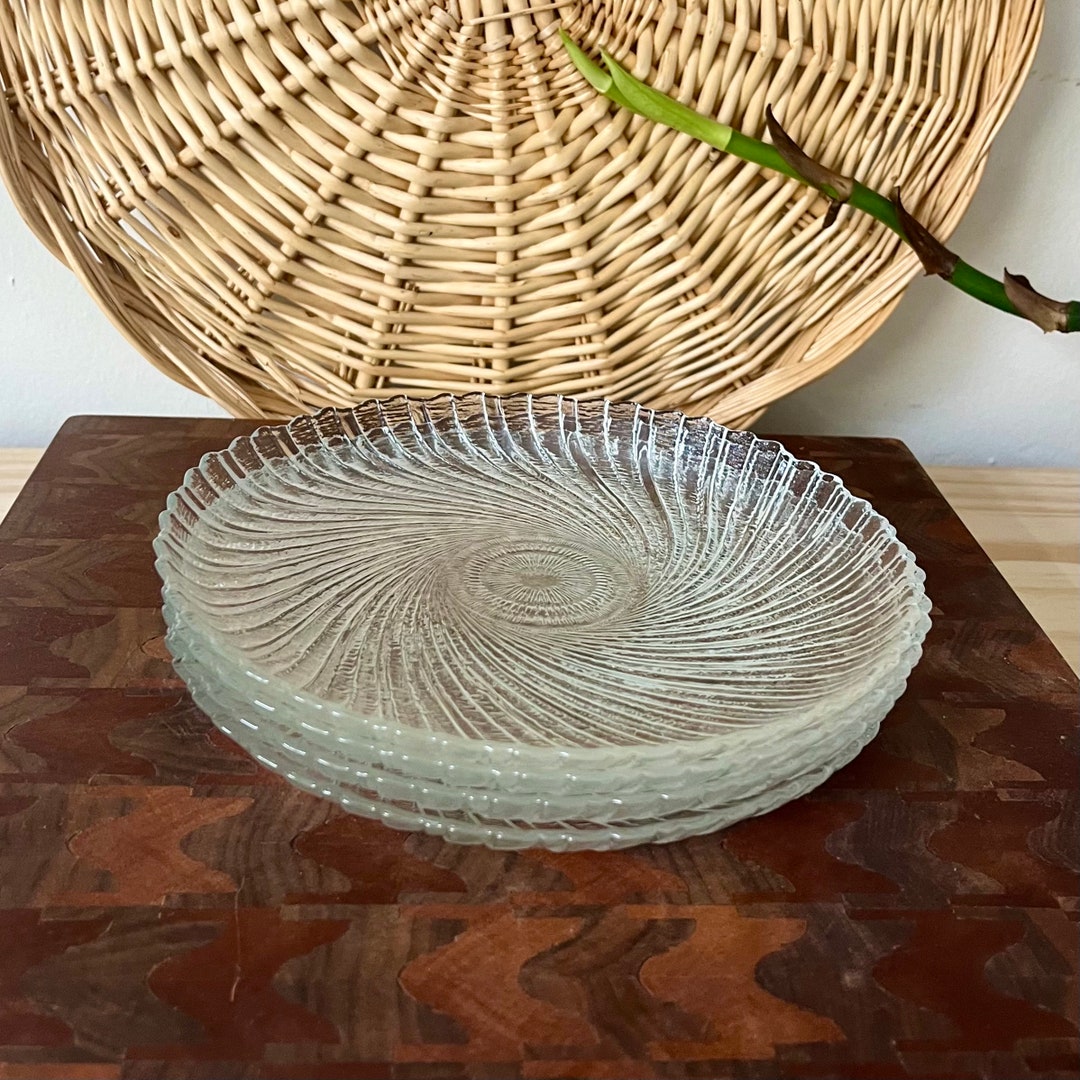 Set of 4 Vintage Arcoroc France Plates in Seabreeze Pattern - Etsy