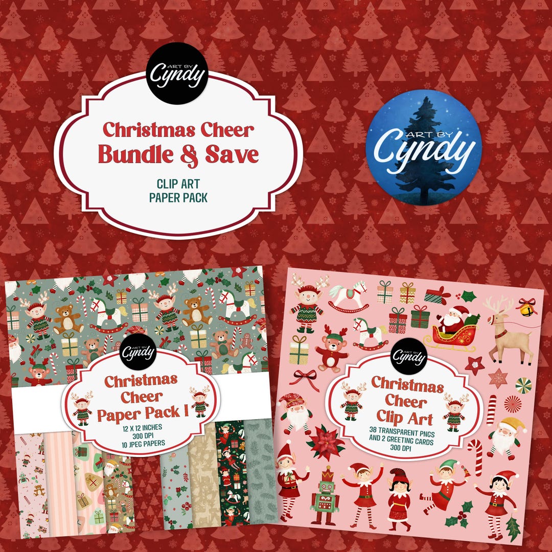 Christmas Cheer Bundle - Etsy