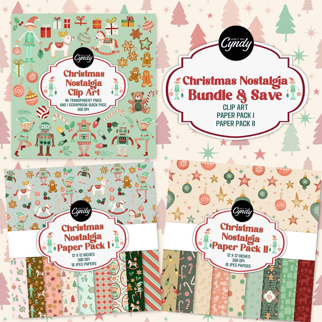 Christmas Nostalgia Bundle - Etsy