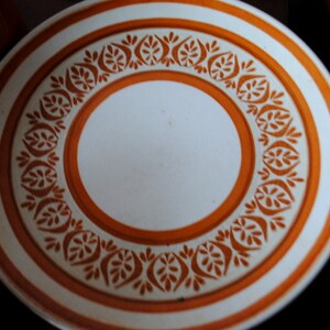 1970 Vintage Royal Cavalier Ironstone Set of 9 Pieces With Orange Color ...