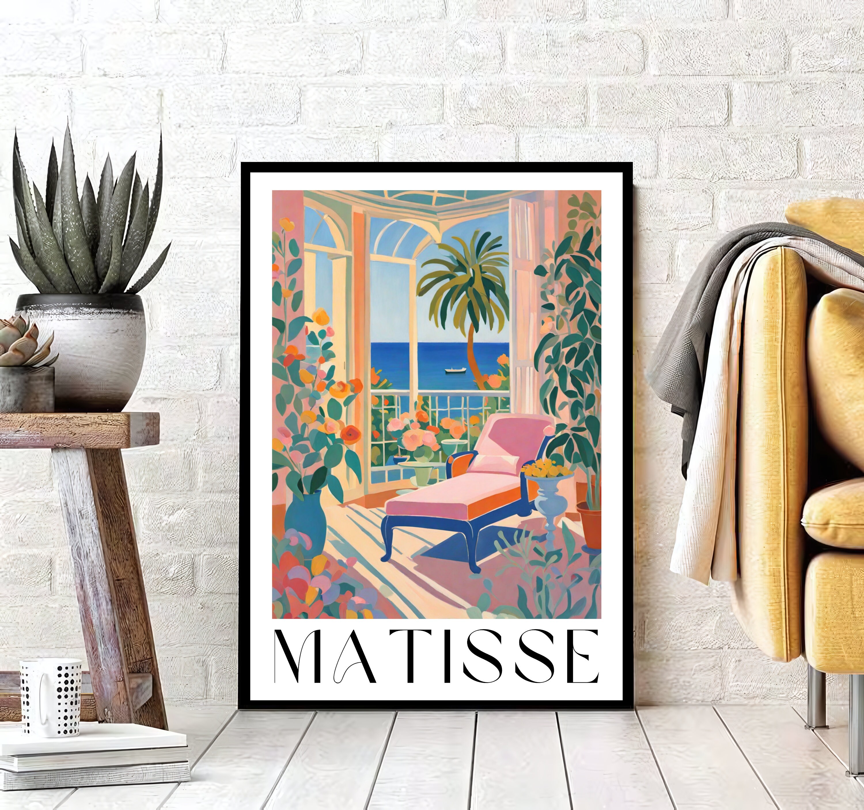 Henri Matisse Print Aesthetic Matisse Poster for Modern Gallery ...