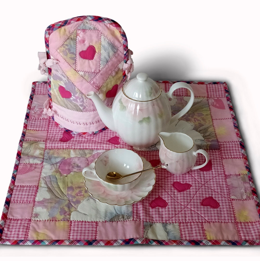 A Tea Set. Napkin, Tea Warmer in Patchwork Style - Etsy