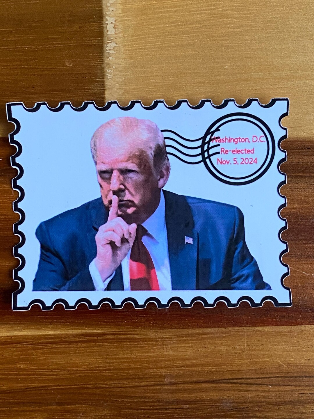 Donald Trump Stamp Novelty Postage Stamp MAGA J.D. Vance 2024 President ...