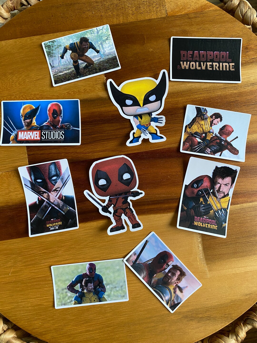 Set of 10 Deadpool & Wolverine Stickers X-men 97 Marvel Comics Best ...