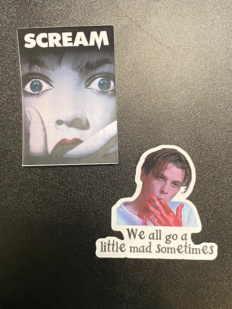 Scream Stickers Loomis Sticker Ghost Face Sticker Ghostface Sticker ...