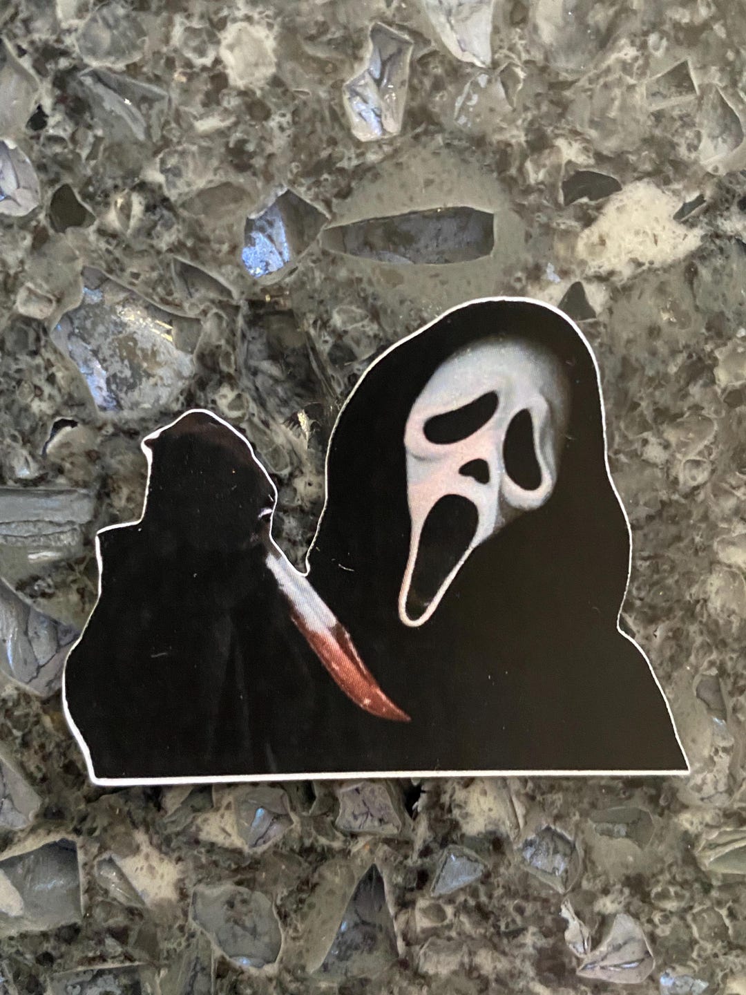 Scream Ghost Face Sticker Ghostface Sticker Halloween Sticker Scream ...