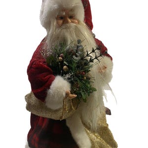 Santa Claus 18 Inch Santa or Table Topper Christmas Santa Claus - Etsy