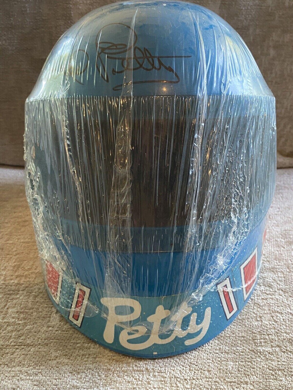 Richard Petty Signed STP 43 ERTL Racing Helmet JSA - Etsy
