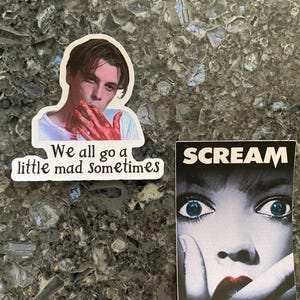 Scream Stickers Loomis Sticker Ghost Face Sticker Ghostface Sticker ...