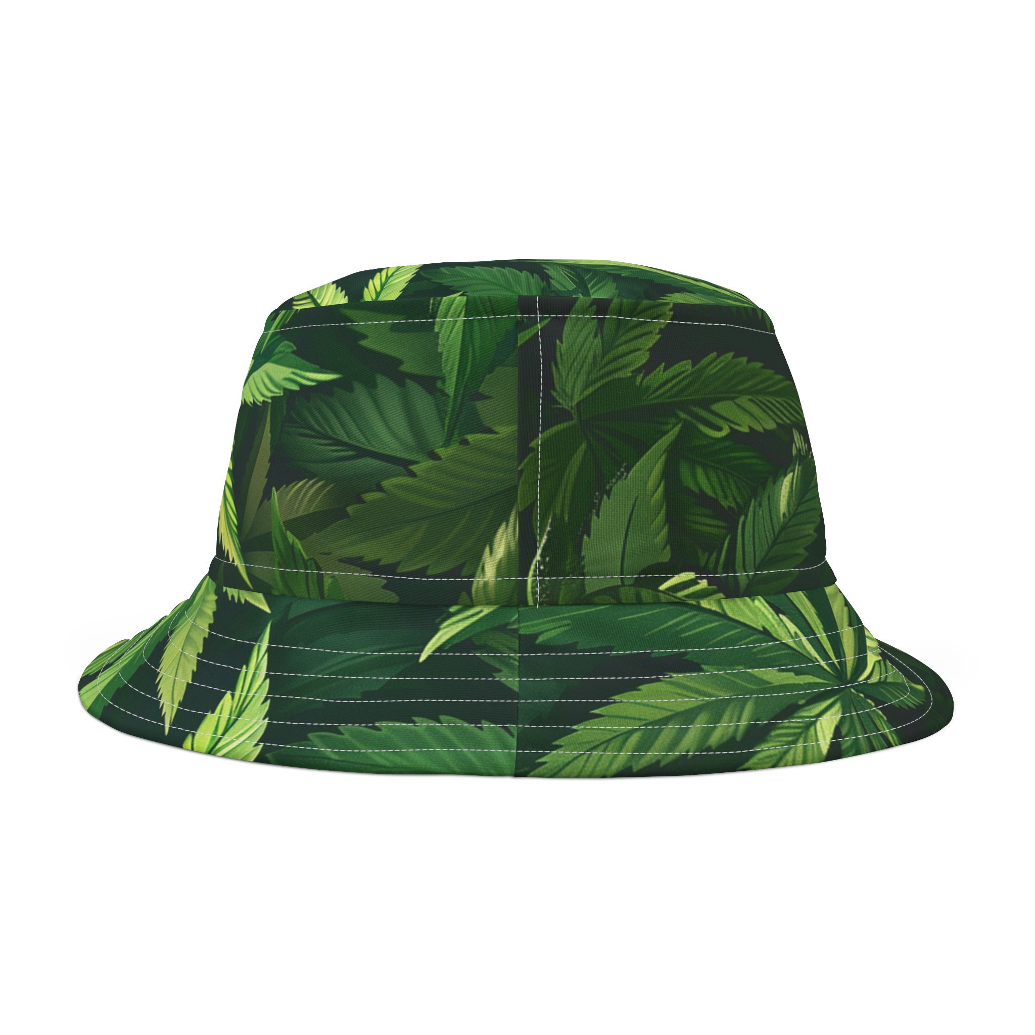 Pot Leaf Bucket Hat - Etsy