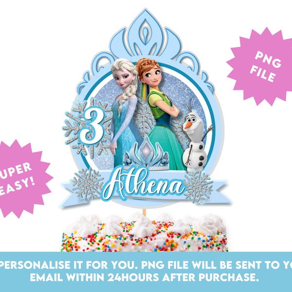 Olaf Cake Topper - Etsy