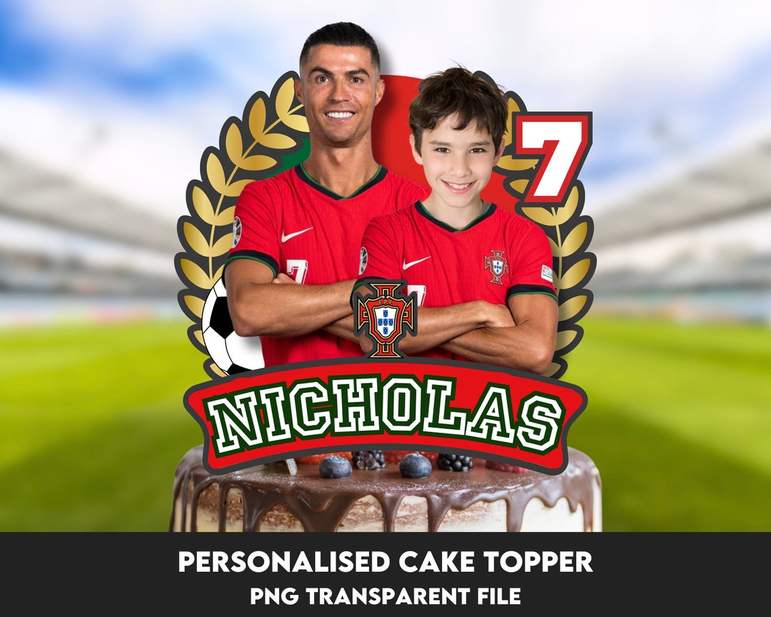 Printable Digital Cake Topper, Personalised Birthday Cake Topper ...