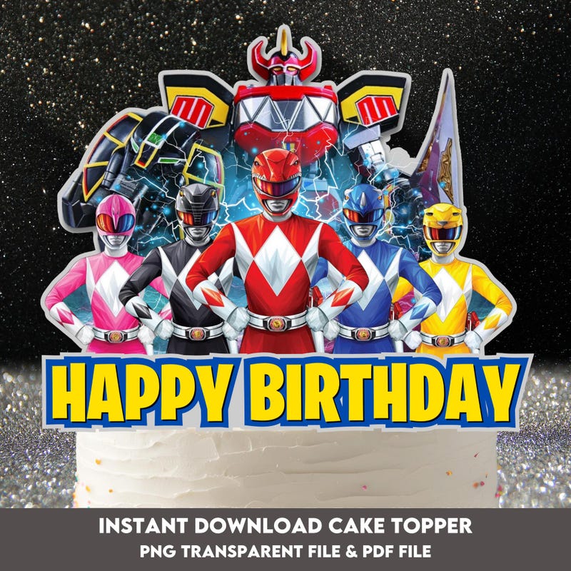 Power Rangers - Etsy