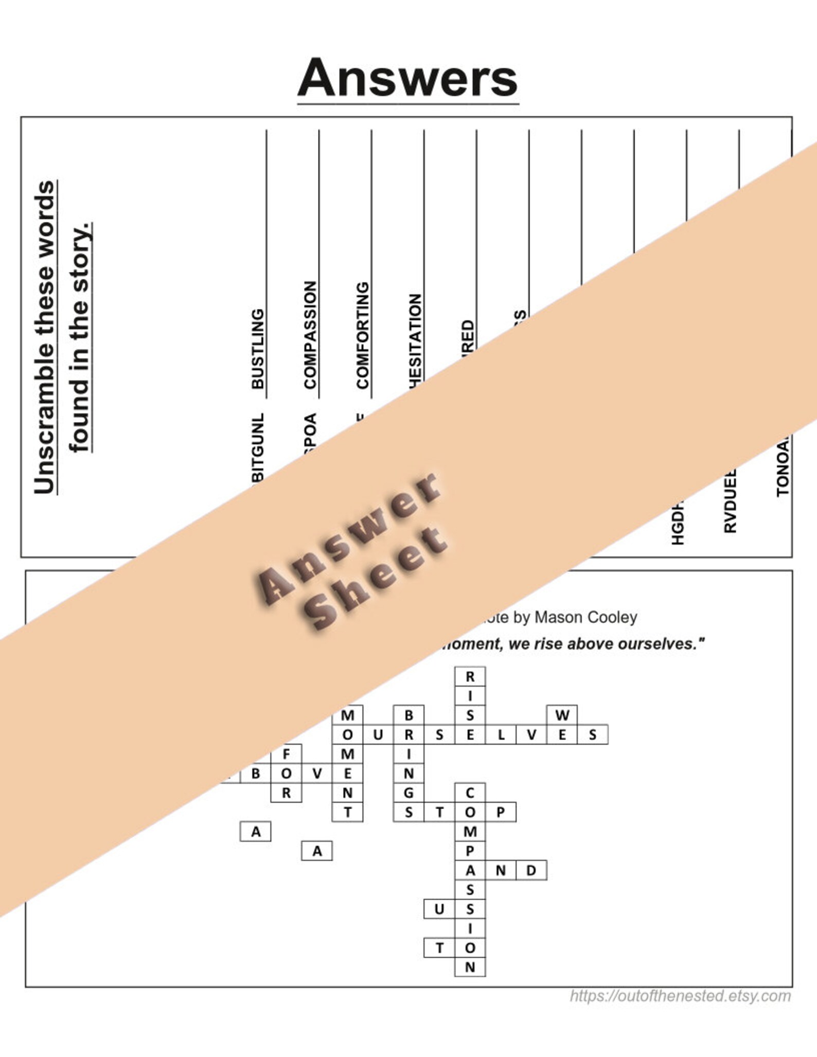 Compassionate Sam - Reading, Fourth Grade Reading Comprehension, Grade ...