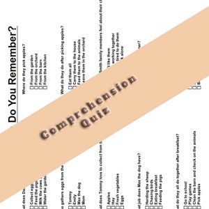 Family Farm - Reading, First Grade Reading Comprehension, Grade 1 ...