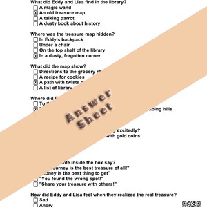 The Treasure Map - Reading, Second Grade Reading Comprehension, Grade 2 ...