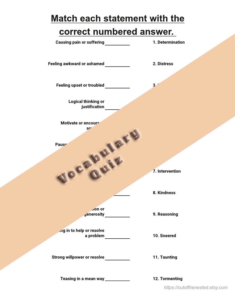 Defending the Weak - Reading, Sixth Grade Reading Comprehension, Grade ...