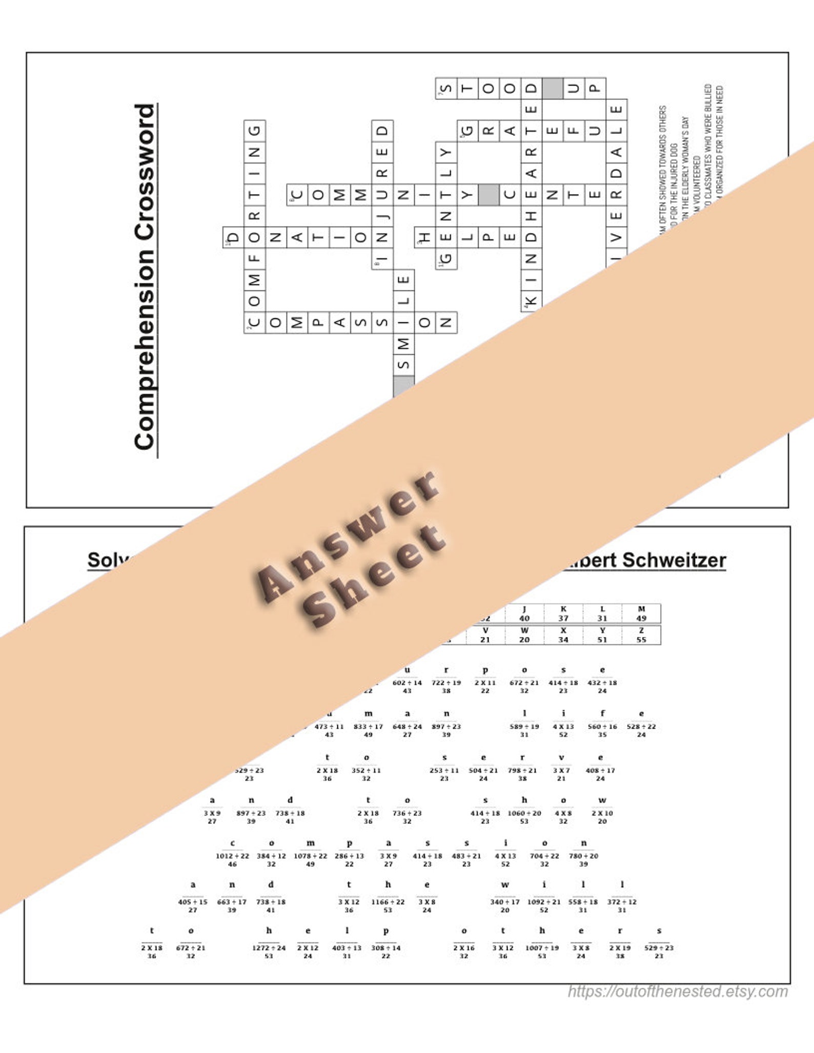 Compassionate Sam - Reading, Fourth Grade Reading Comprehension, Grade ...
