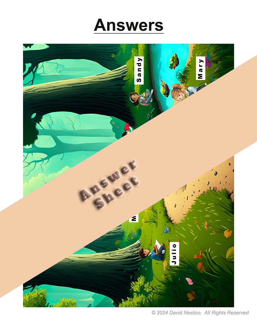 Nature Walk - Reading, Second Grade Reading Comprehension, Grade 2 ...