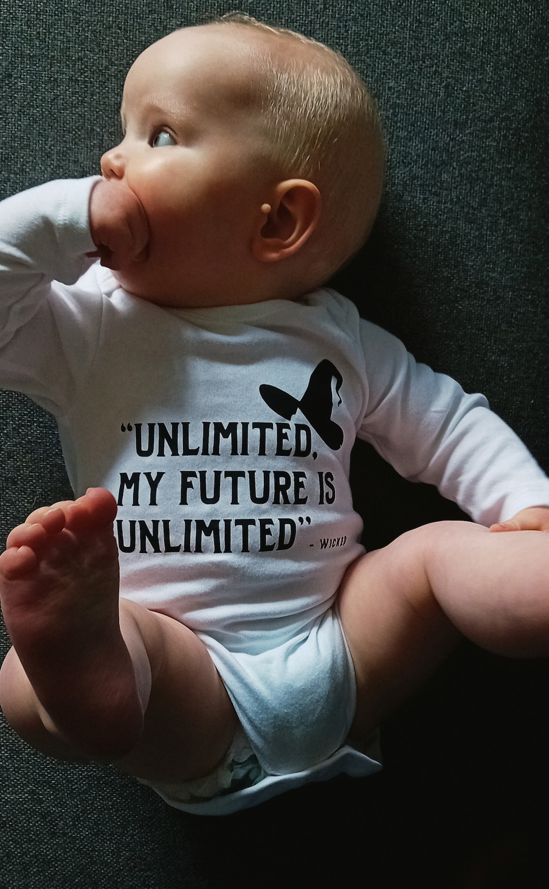 Wicked, Baby Grow, My Future is Unlimited, Baby Gift. - Etsy