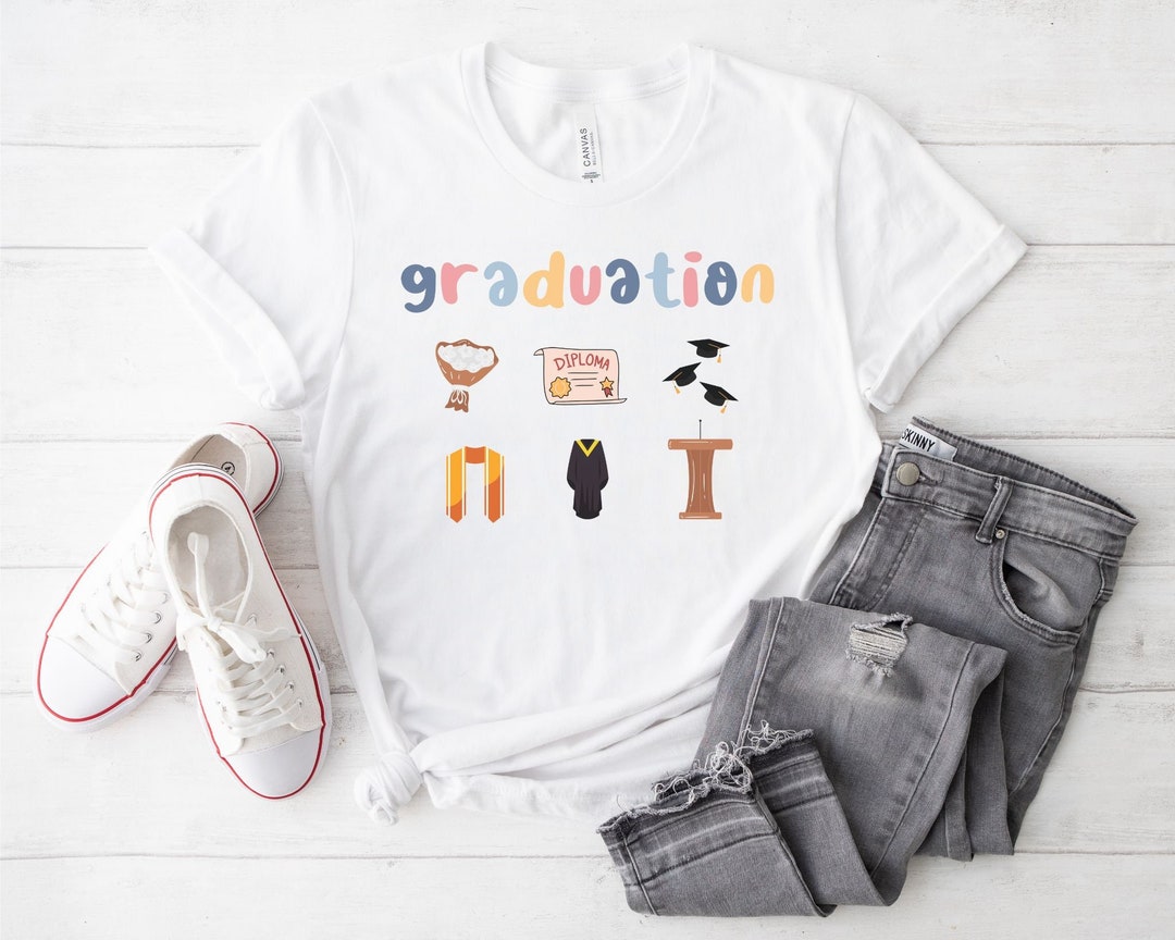 Cute Graduation Shirt, Graduation Grid, Graduation Gift, Fun Graduation ...