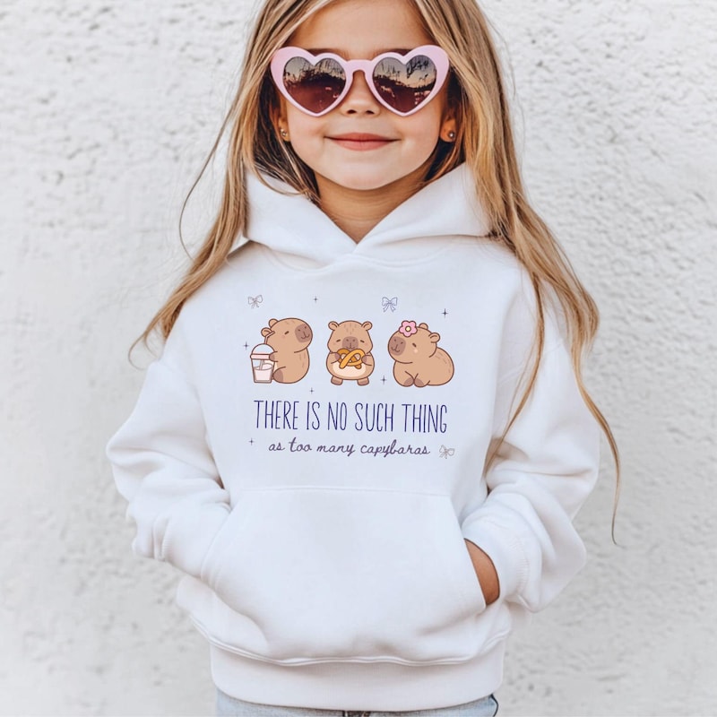 Capybara With Hoodie - Etsy