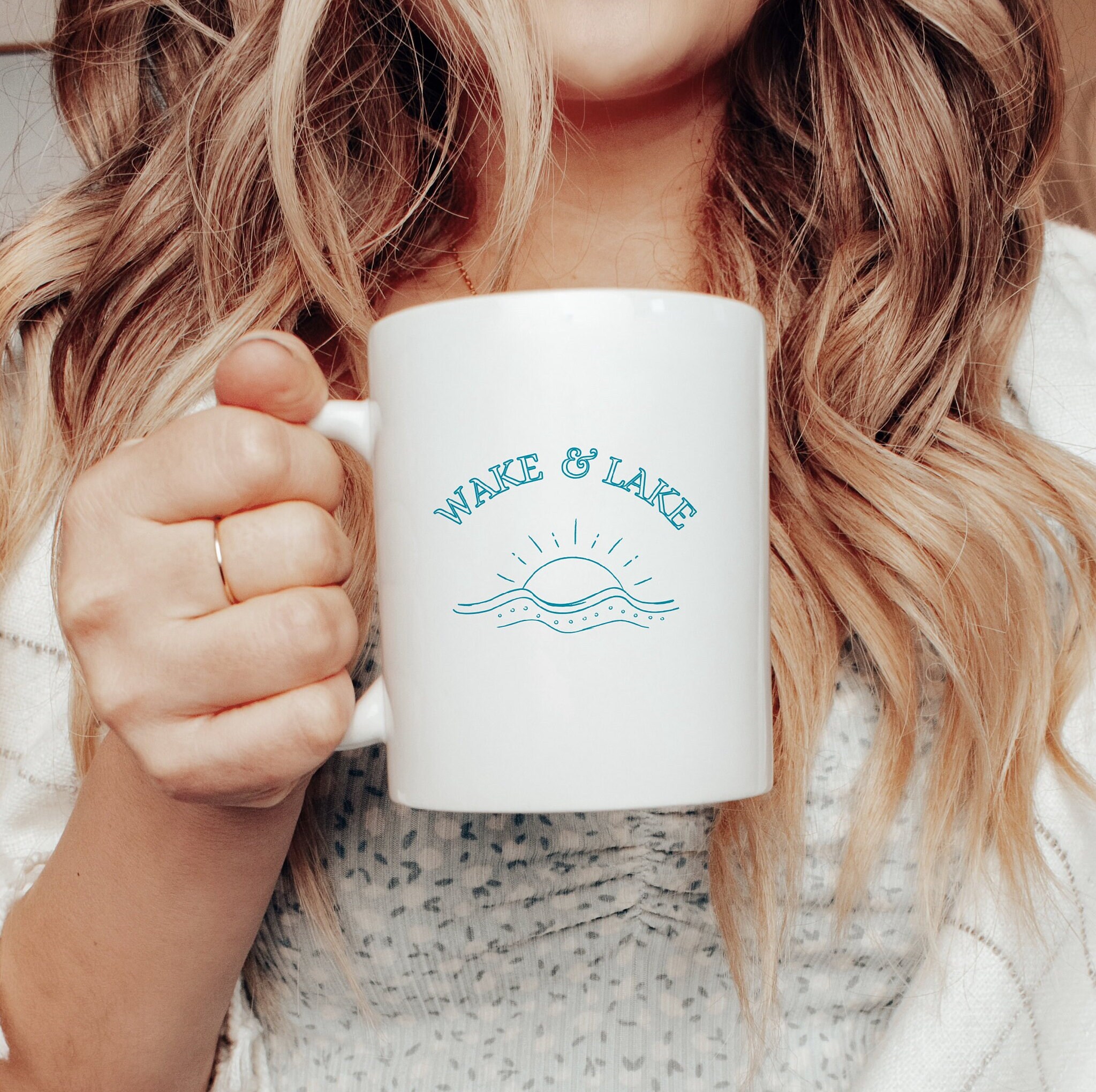 Lake Life House Coffee Mug, 11-15 Oz Coffee Mug Lake House Decor, Gift ...