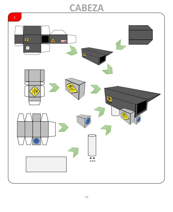 PAPER CRAFT, Cameraman Destapacaño - Skibidi Toilet - Etsy