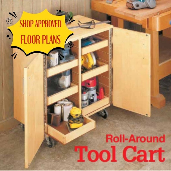Rolling Tool Box Plans - Etsy