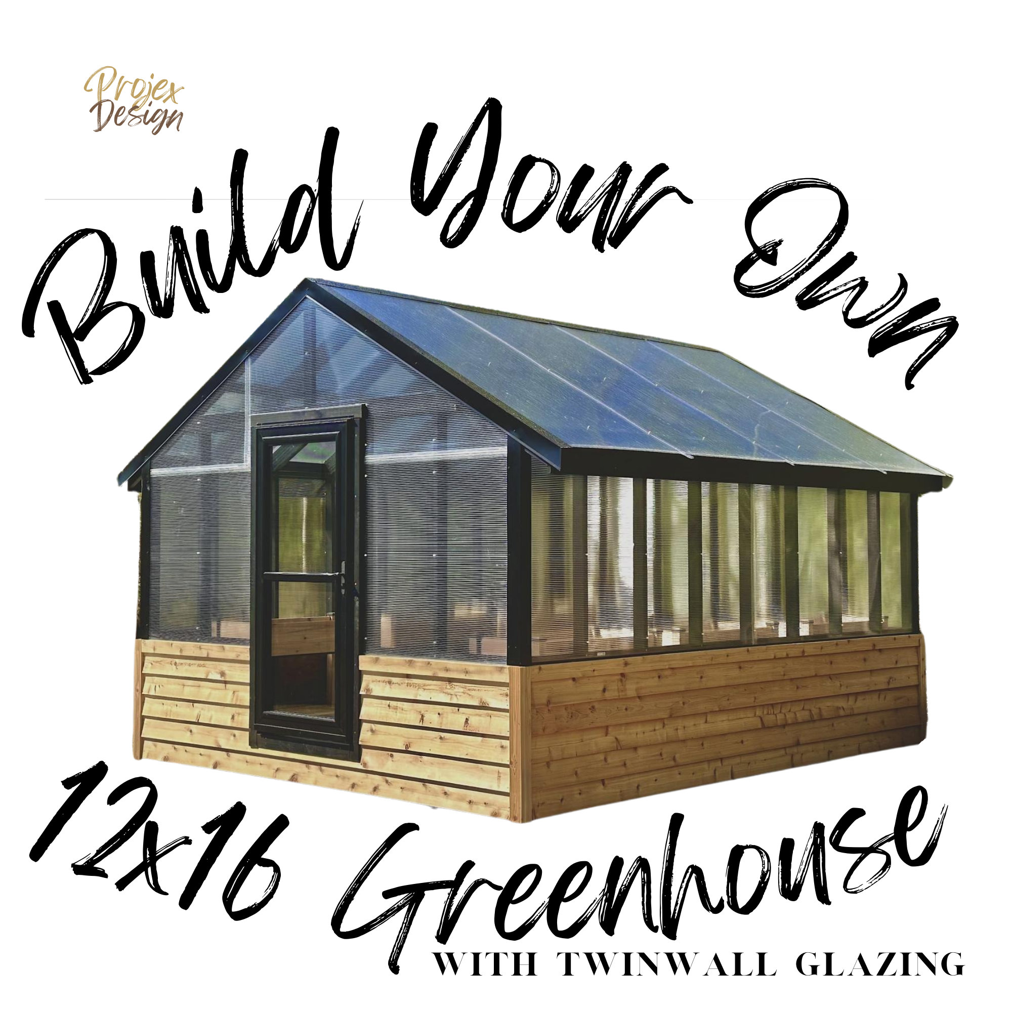 12' X 16' Greenhouse With Twinwall Glazing - Etsy