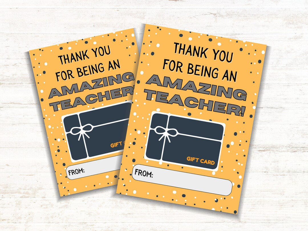 Teacher Gift Teacher Appreciation Gift for Teachers Thank You Teacher ...