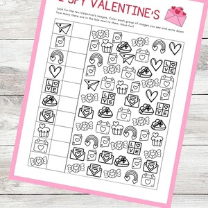 Valentine's Day Game Bundle for Kids Digital Instant Download, Cute ...