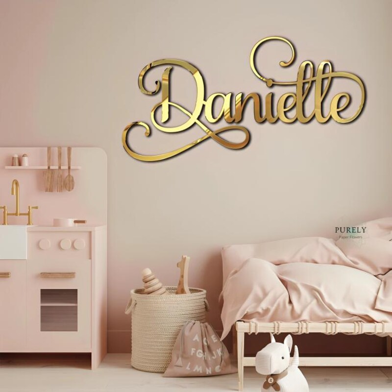 Baby Name Wall Decor - Etsy