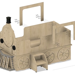 Train Bed Design (digital PDF) - Etsy