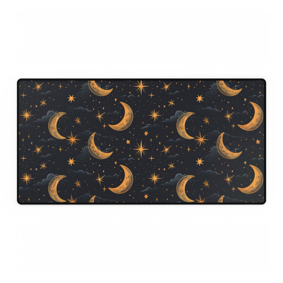 Stars & Moon Lunar Celestial Desk Mats for Astrology Horoscope Witchy ...