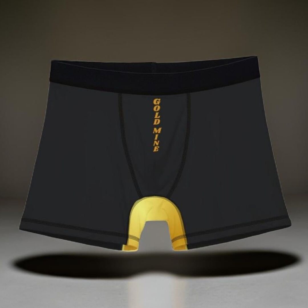 Men's GOLD MINE Design Boxers I Mens Sexy Underwear - Etsy