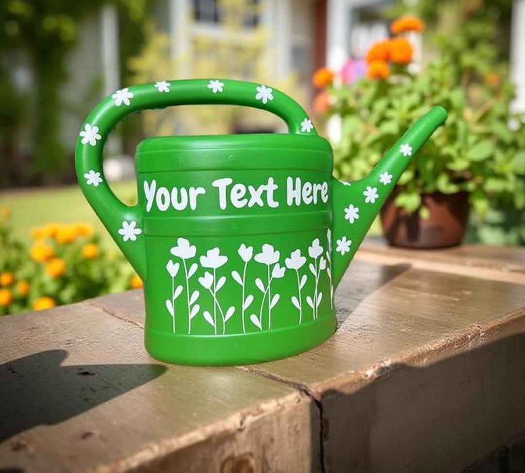 Personalized Watering Can: 5 Liter Garden Gift - Etsy
