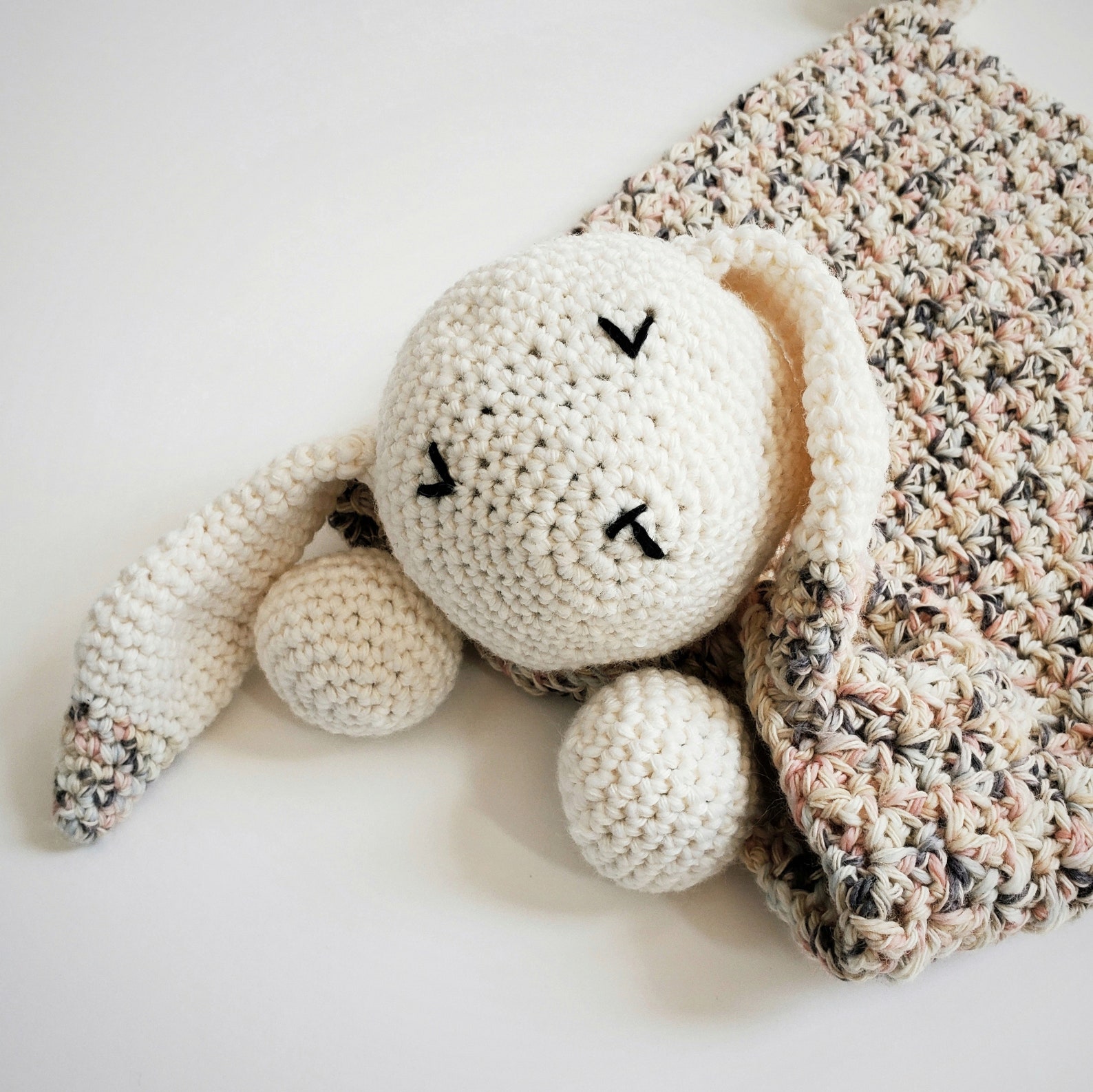 Crochet Pattern: Adorable Crochet Bunny Lovey Pattern for Kids - Etsy