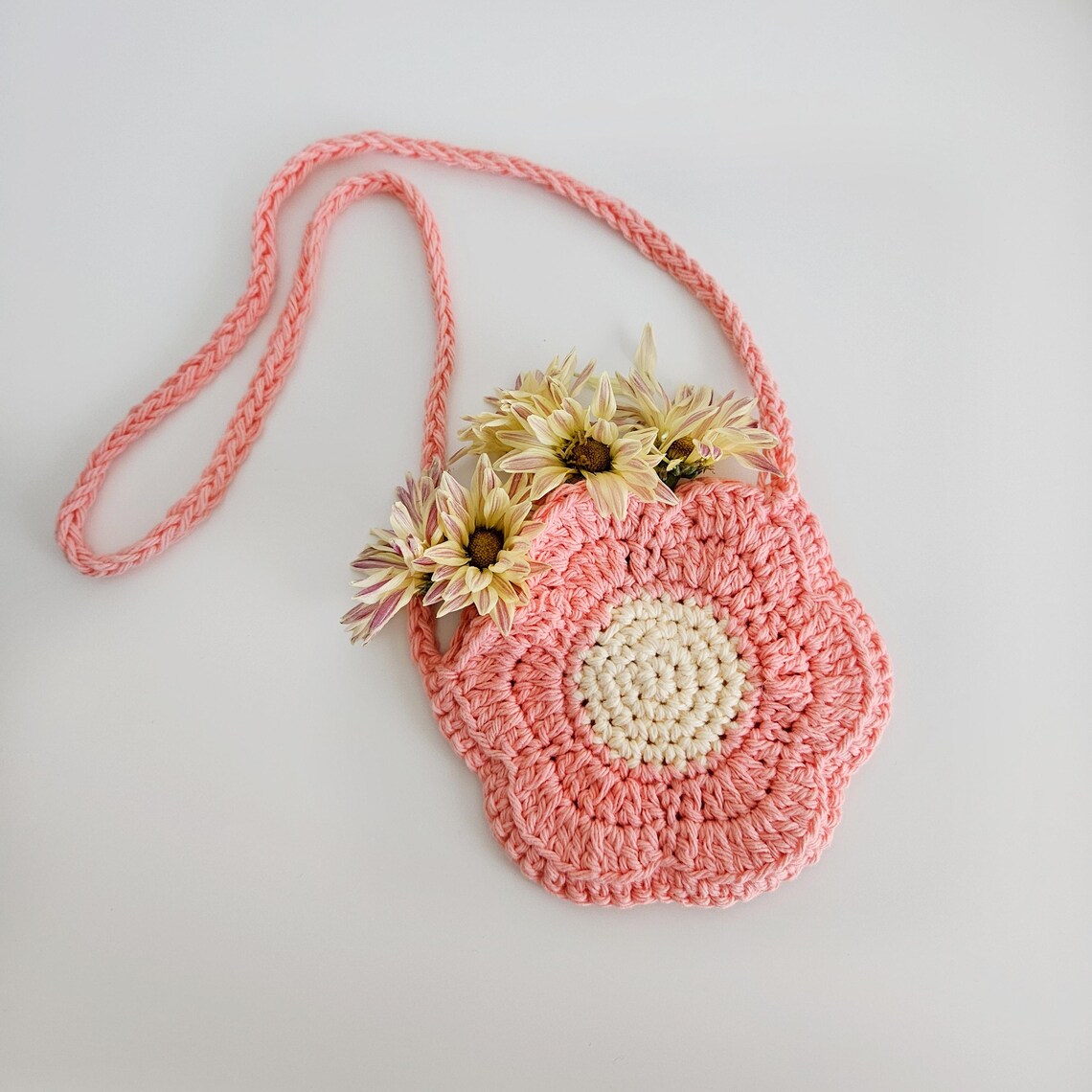 Retro Daisy Purse Crochet Pattern - Etsy