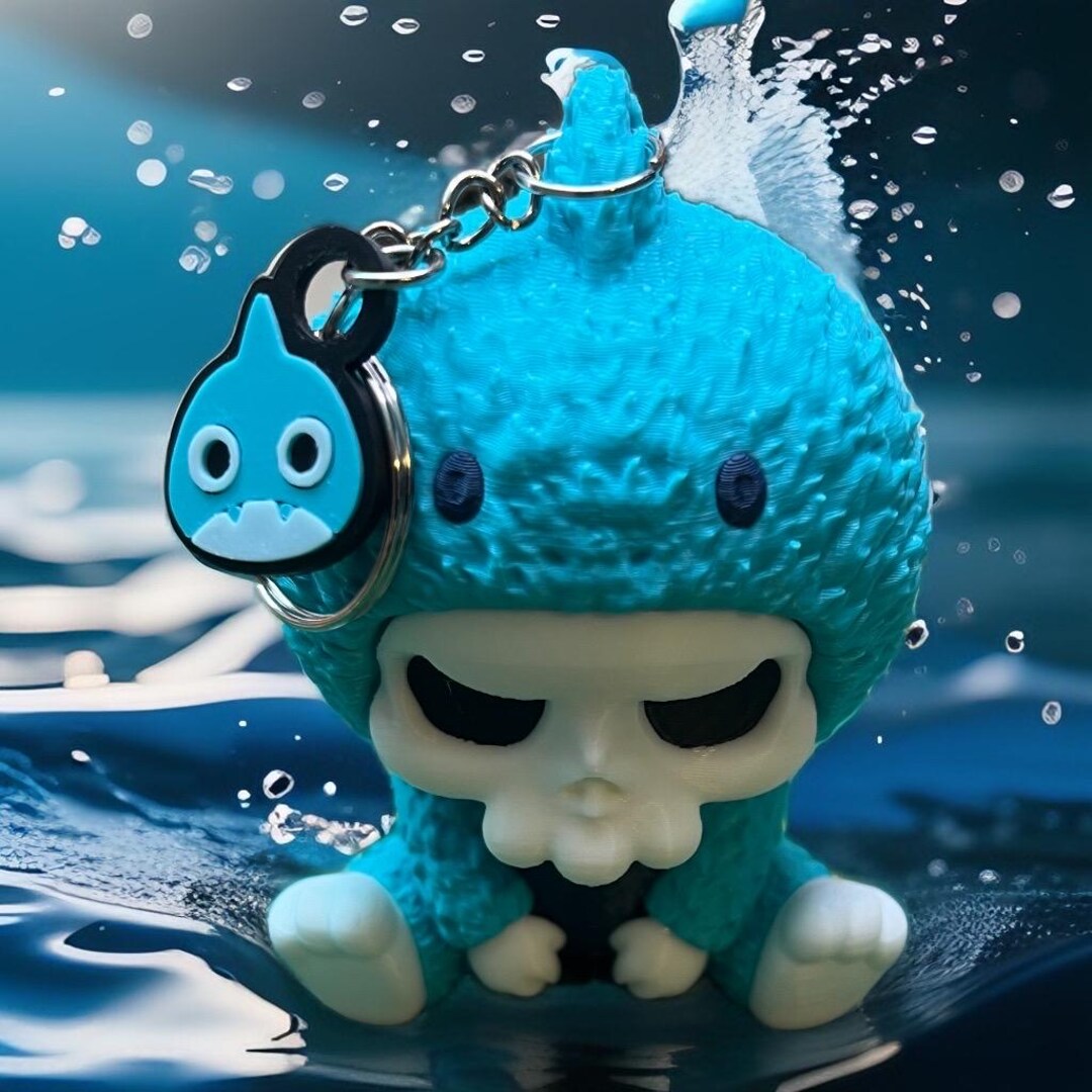 Skubbies Chompy – 3D Printed Collectible Figure, Multicolored, Designer ...