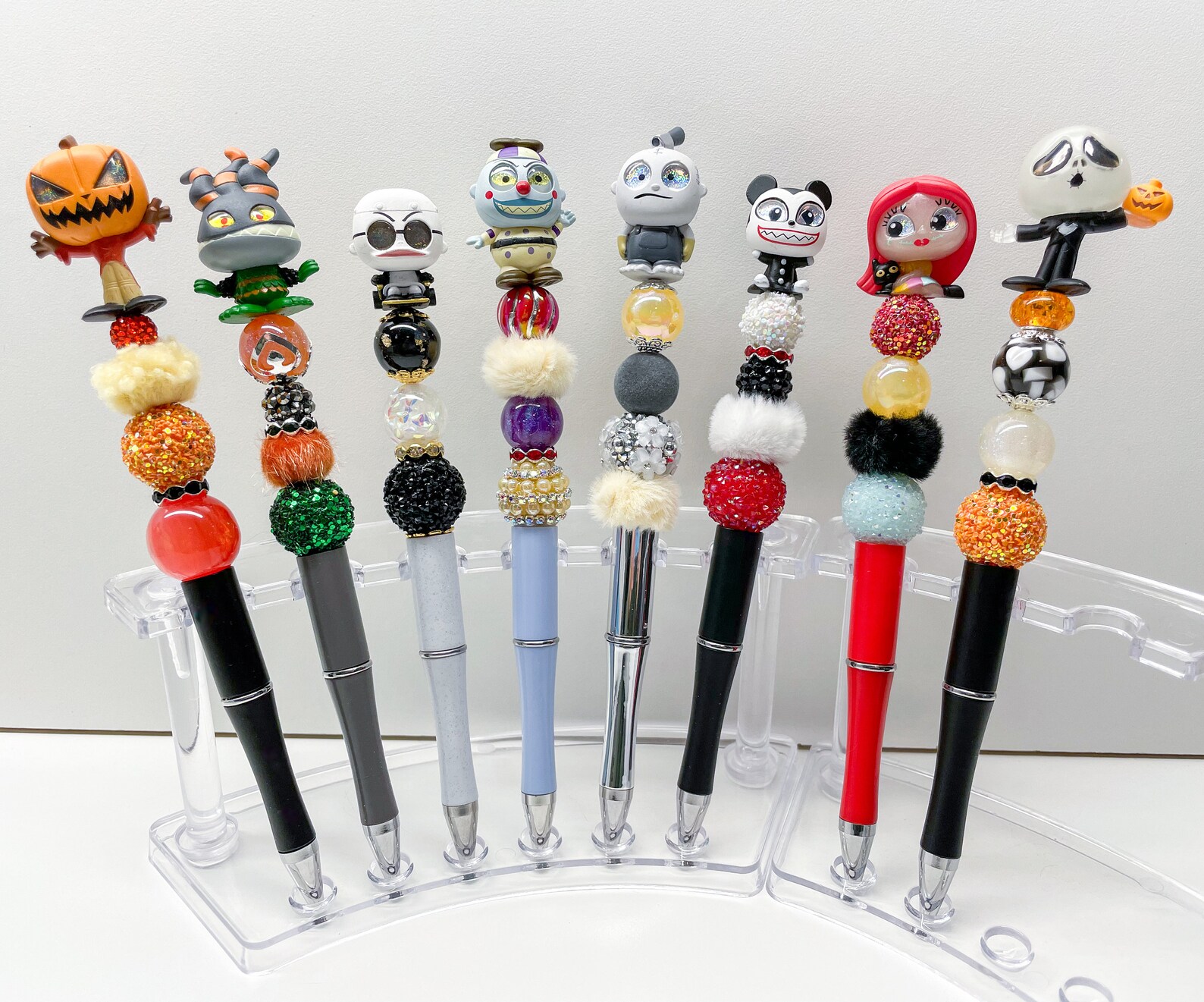 Doorable Beaded Pens Character Pens Beaded Pens Fancy Pens - Etsy