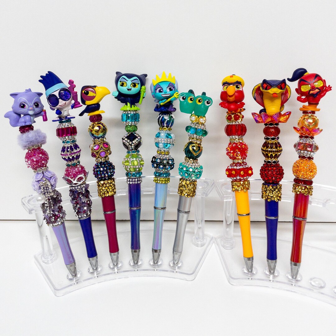 Doorable Villains Beaded Pens | Character Pens | Beaded Pens | Fancy ...