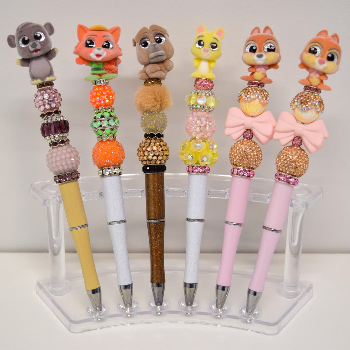 Doorable Beaded Pens | Character Pens | Beaded Pens | Fancy Pens - Etsy