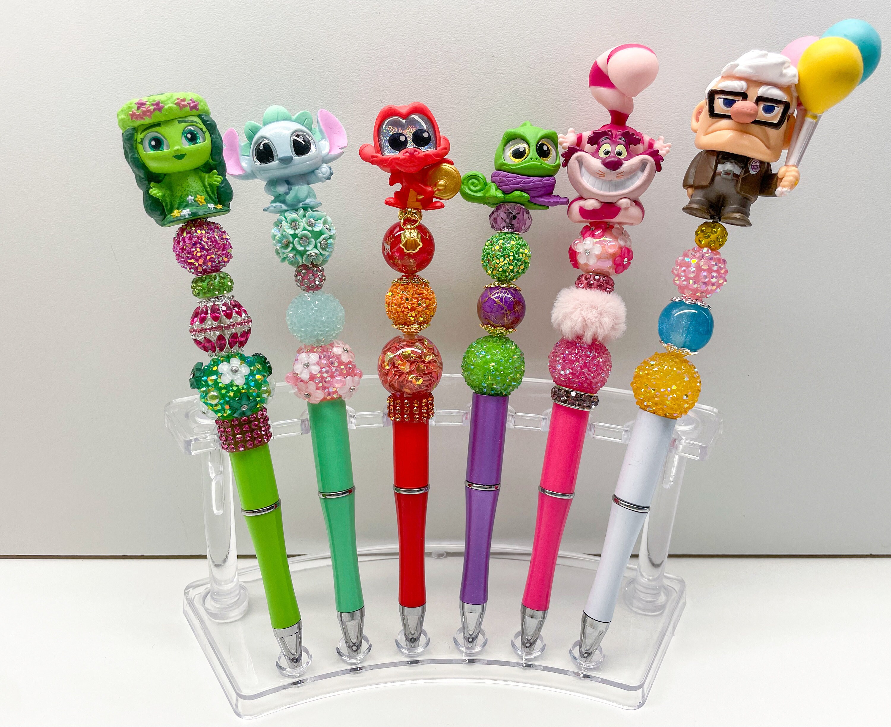 Doorable Beaded Pens Character Pens Beaded Pens Fancy Pens - Etsy