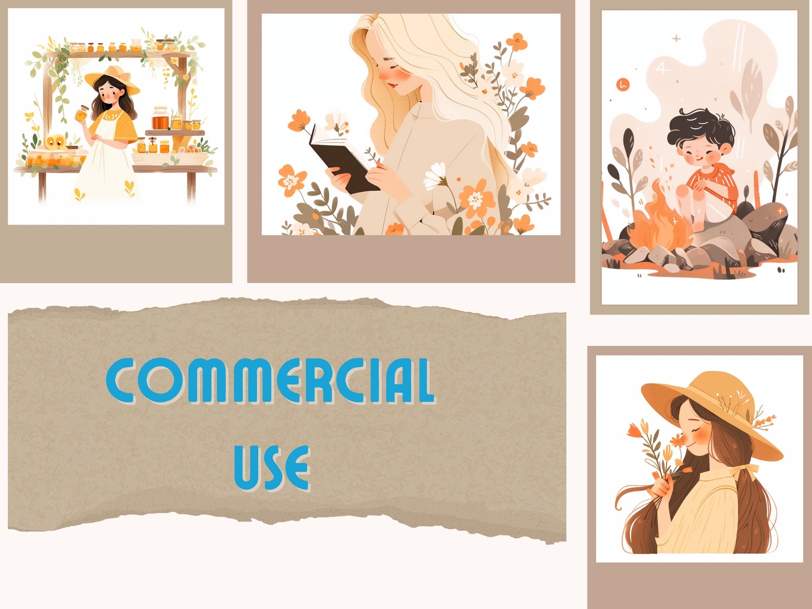 Cottagecore Characters Midjourney Prompts, Whimsical Characters ...