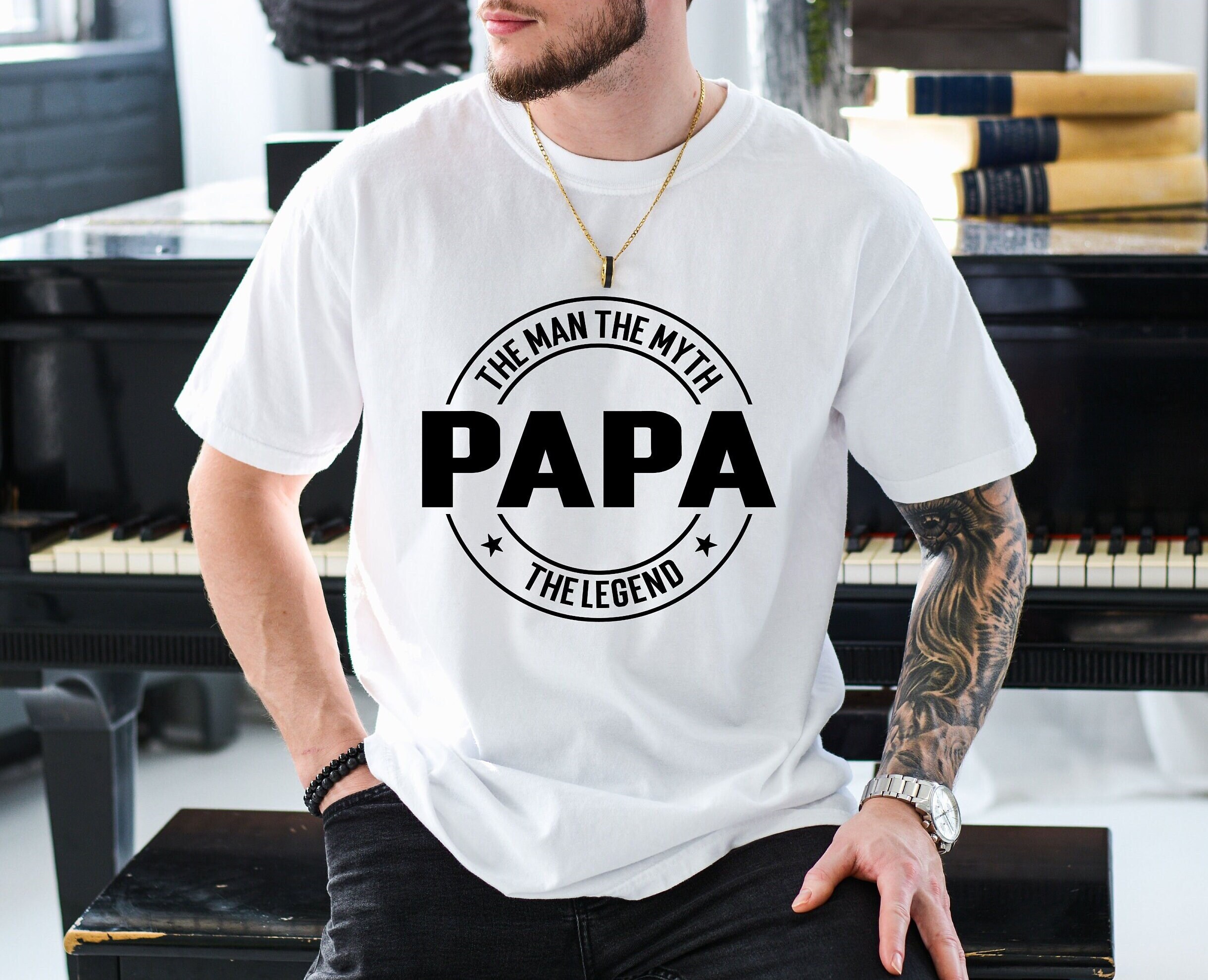 Gift for Papa, Fathers Day, Gifts for Grandpa, Papa Gift, Papa Shirt ...
