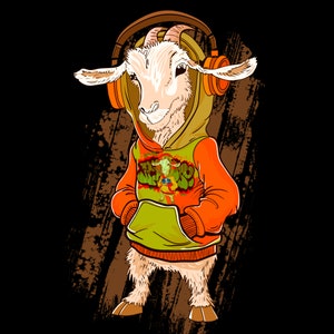 T-shirt (2) Graffiti Goat PNG/300 Dpi/ Urban Sublimation Design for ...