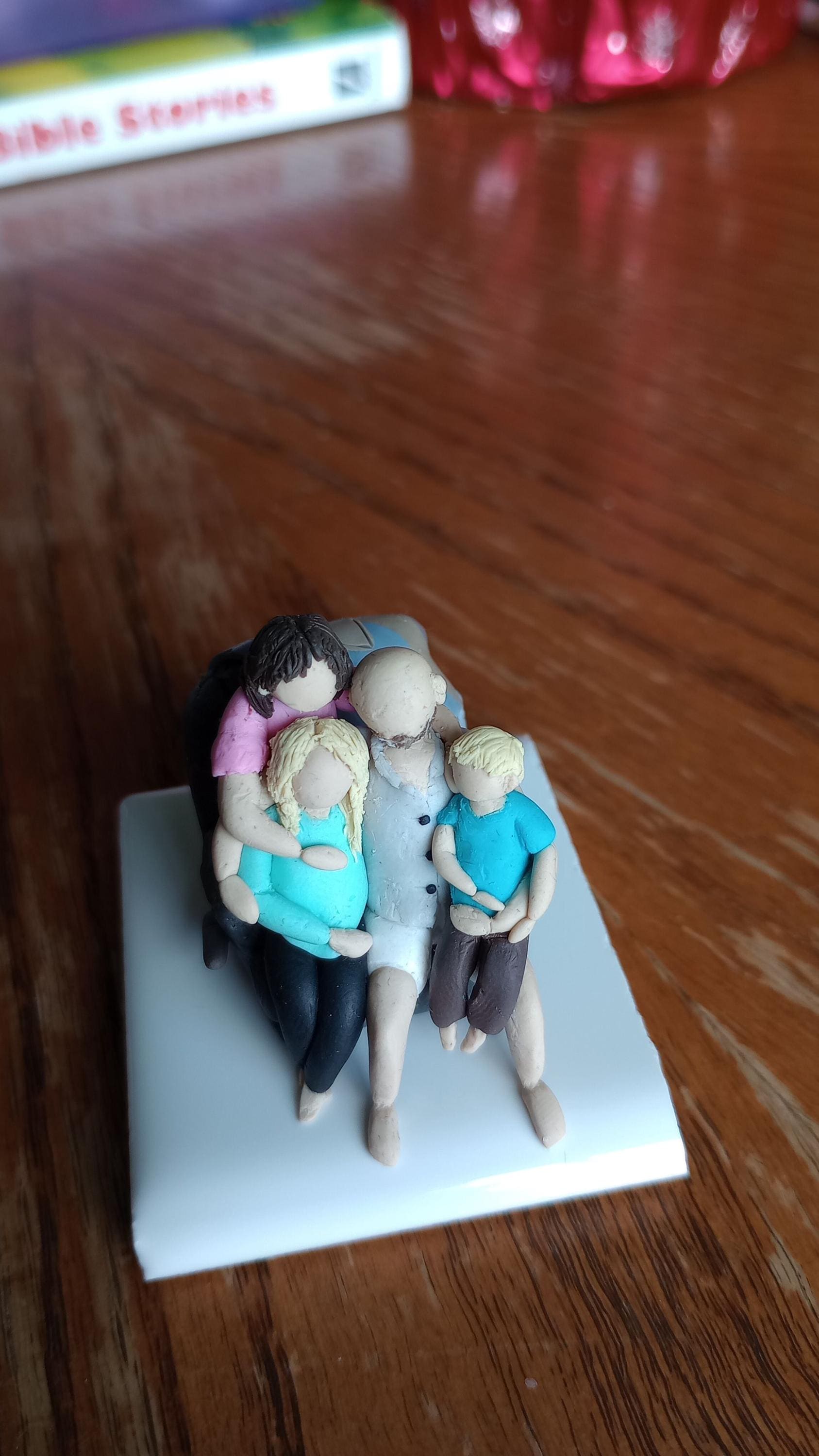 Custom Clay Mini Figurines - Etsy
