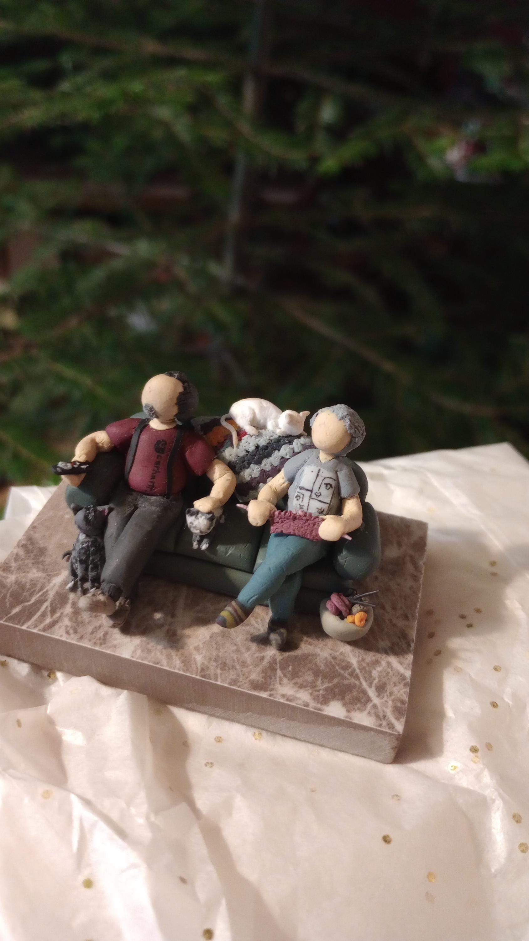 Custom Clay Mini Figurines - Etsy