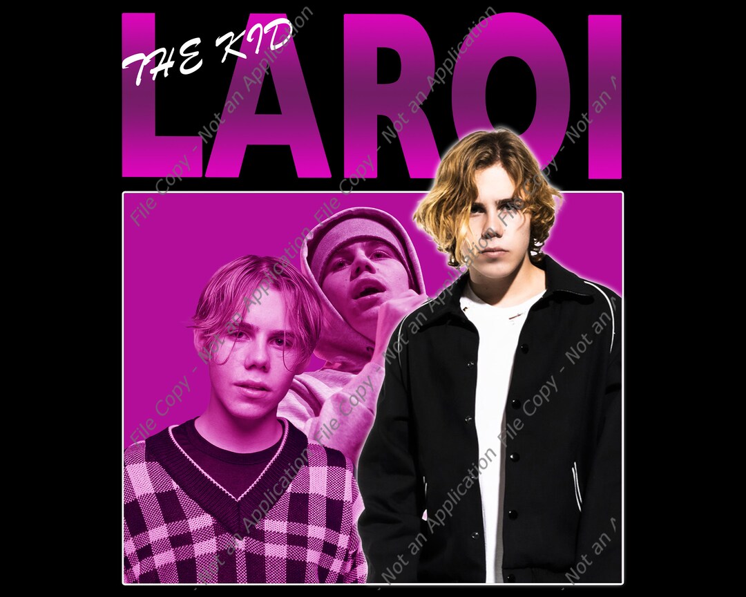The Kid Laroi Png, Rap Bootleg T-shirt Design,300 DPI PNG File Ready to ...